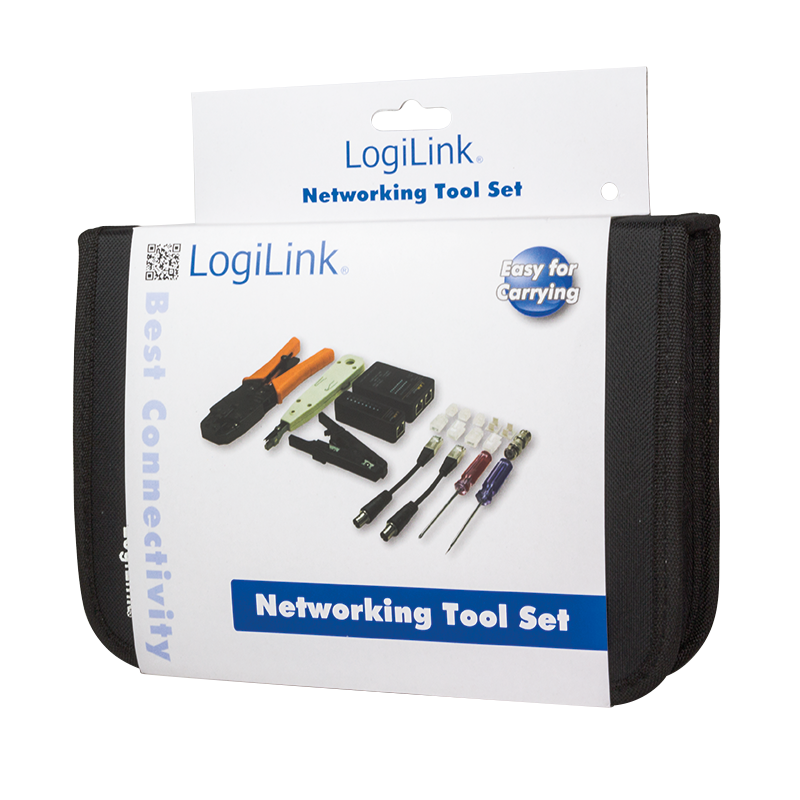 LOGILINK - Kit d'outils pour réseau, 55 pièces