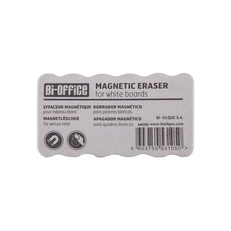 Bi-Office Effaceur pour tableau blanc, magnétique