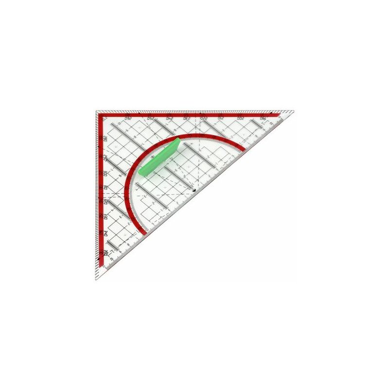 Wonday Equerre-rapporteur, base: 240 mm