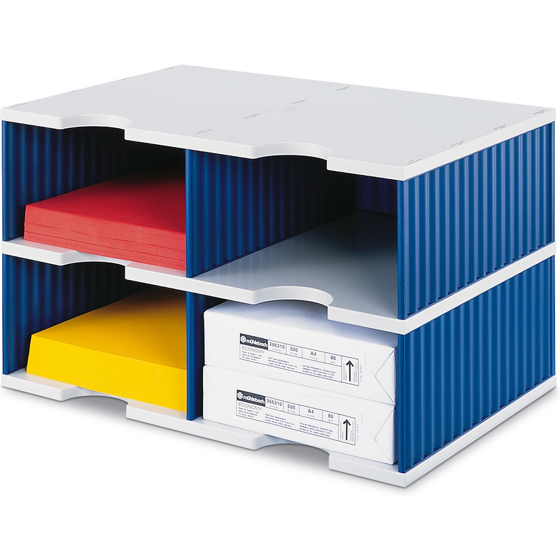 styro Module de base styrodoc duo, 4 compartiments,