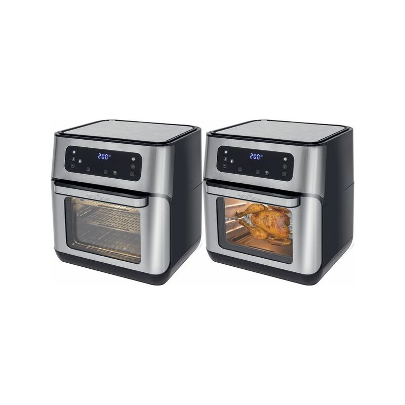 PROFI COOK Friteuse à air chaud PC-FR 1200 H, noir/gris