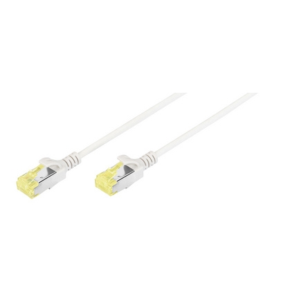 DIGITUS Câble de brassage Slim, Cat.6A, U/UTP, 1,0 m